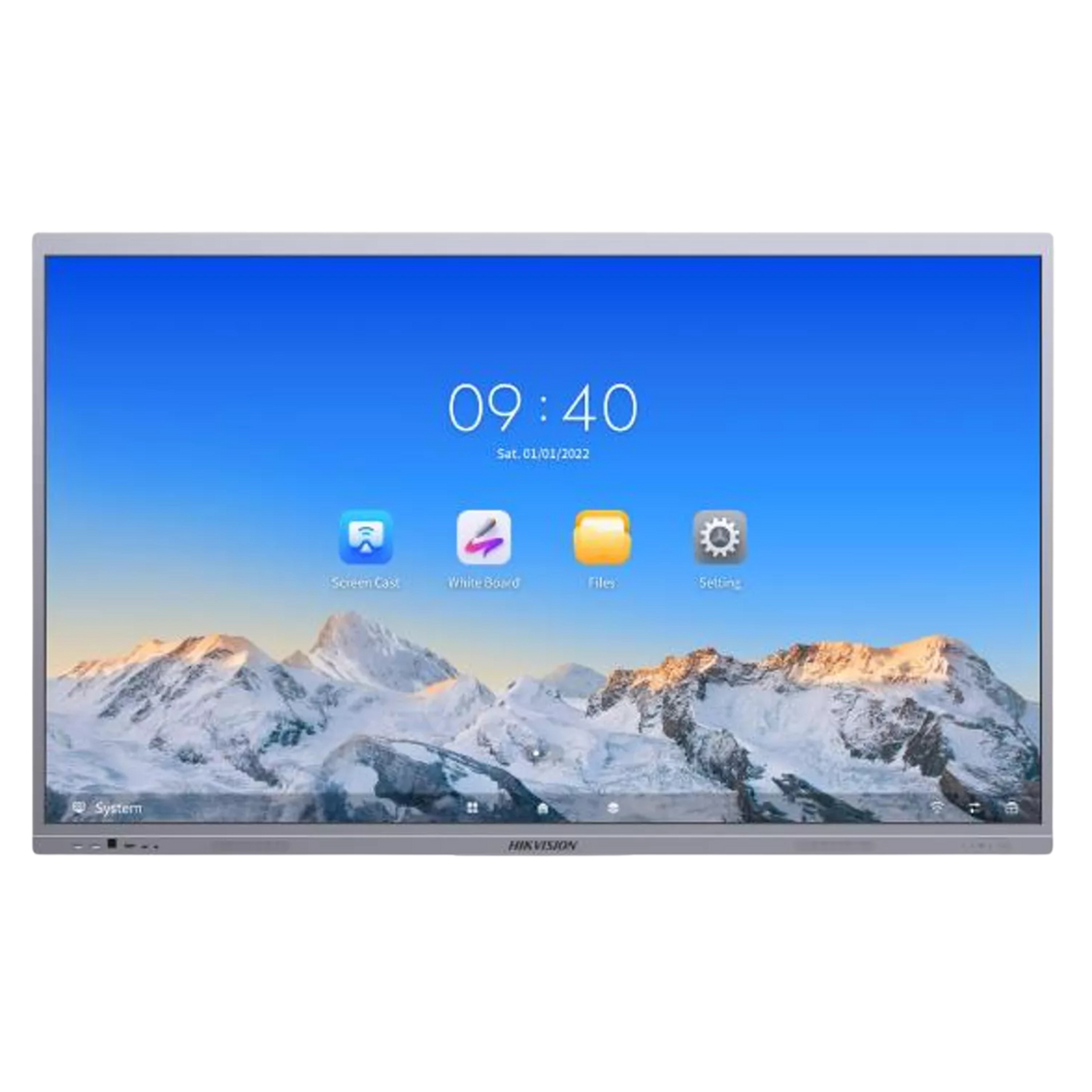 Hikvision Ultra Series Interactive Panel – Crusader AV