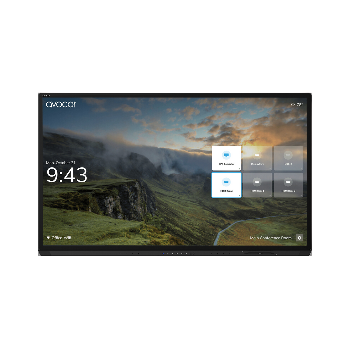 Avocor G Series Interactive Display – Crusader AV