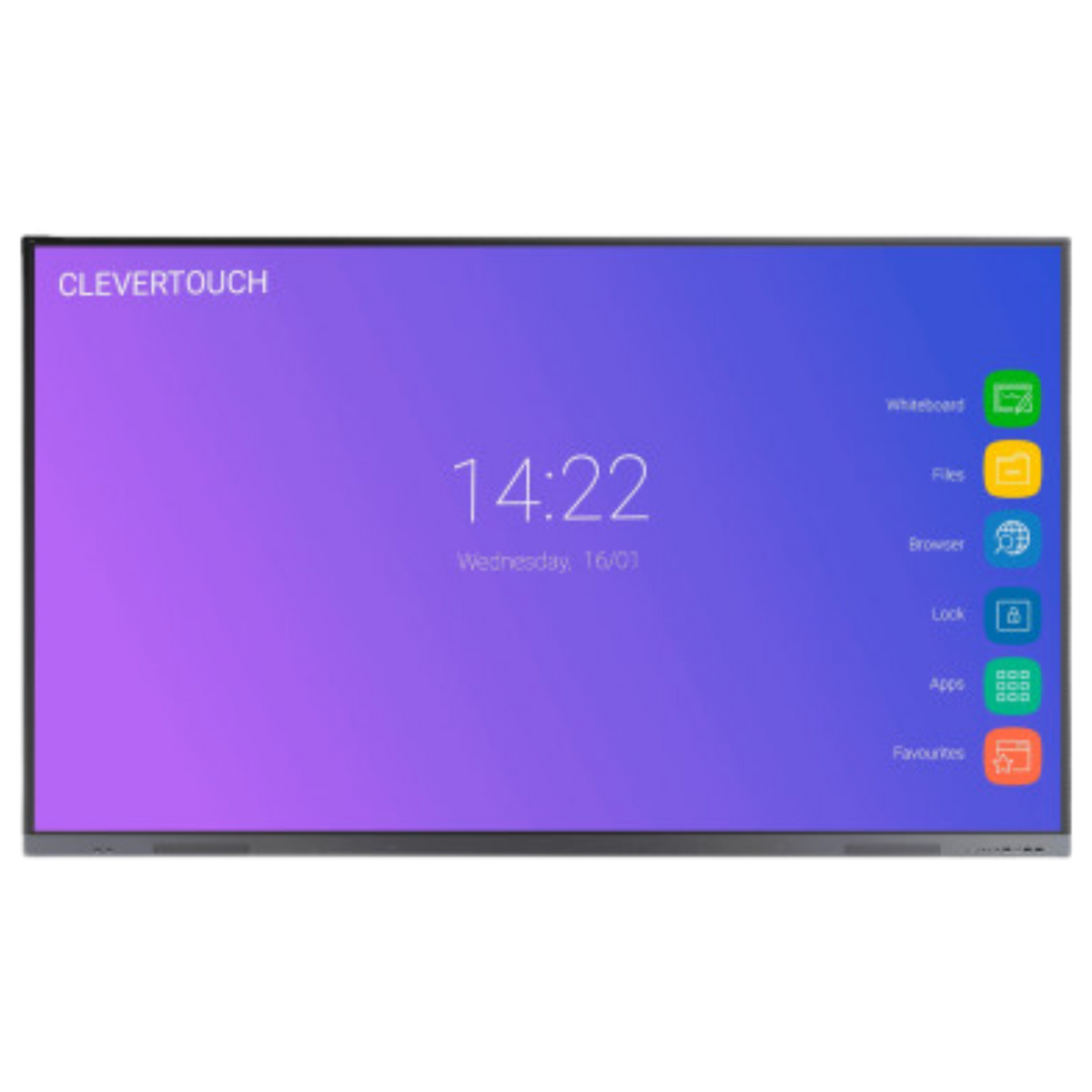 Clevertouch M series 65" Interactive Display – Crusader AV