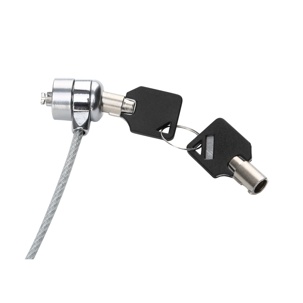 Cable Lock and 2-keys for Tablet / iPad Desktop stand – Crusader AV